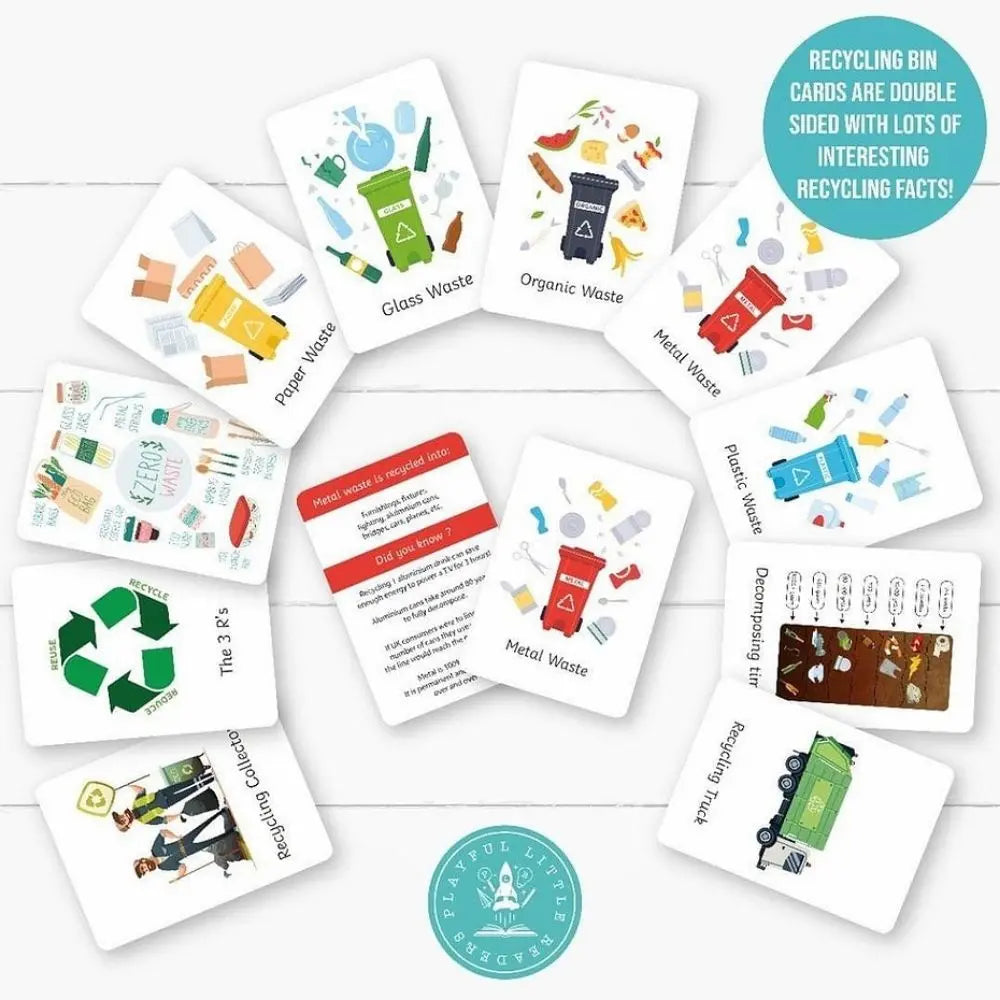 Recycling Flashcards – Beesybox